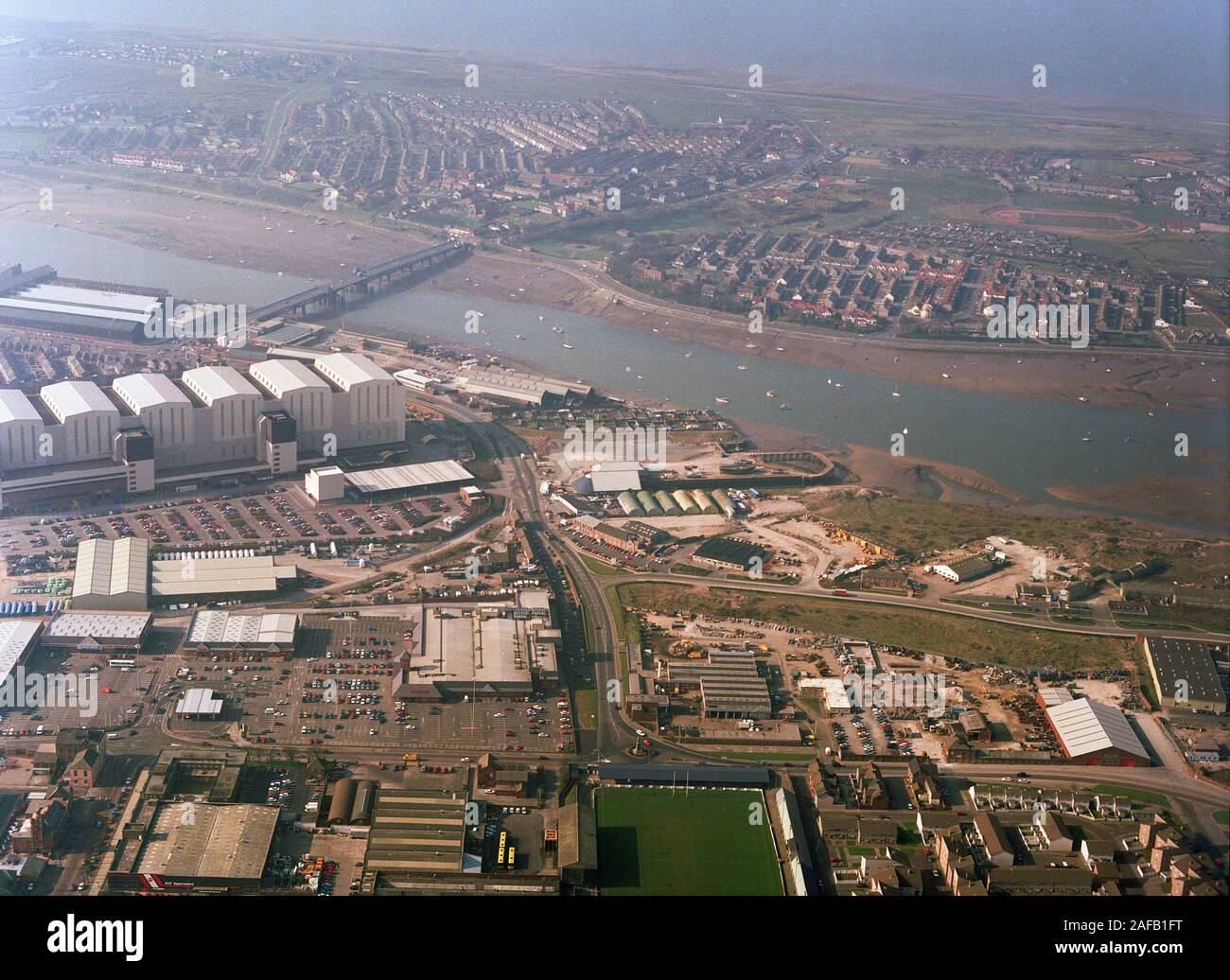 Barrow in furness aerial hi-res stock photography and images - Alamy