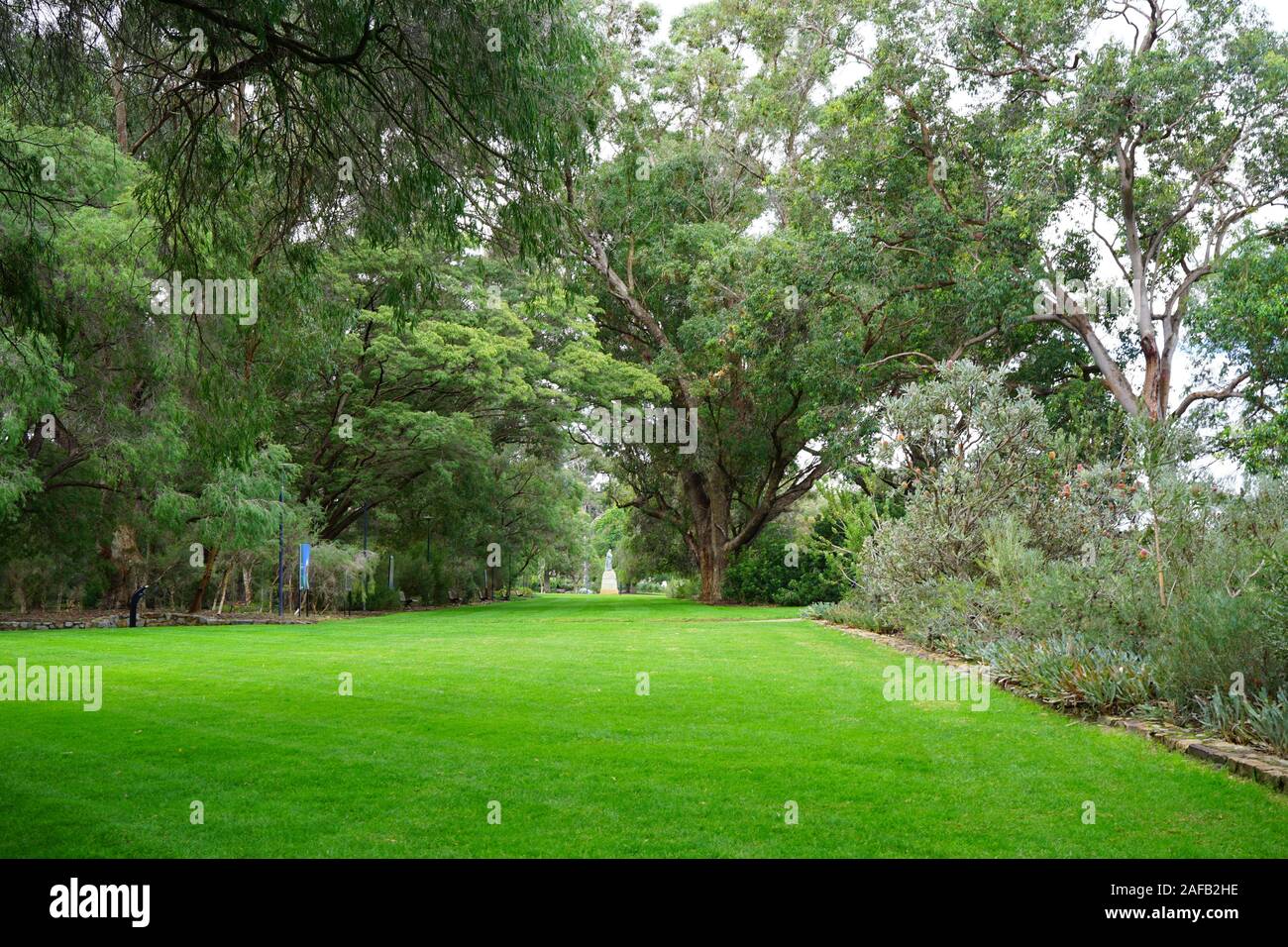 PERTH, AUSTRALIA -11 JUL 2019- View of Kings Park, a large park in the ...
