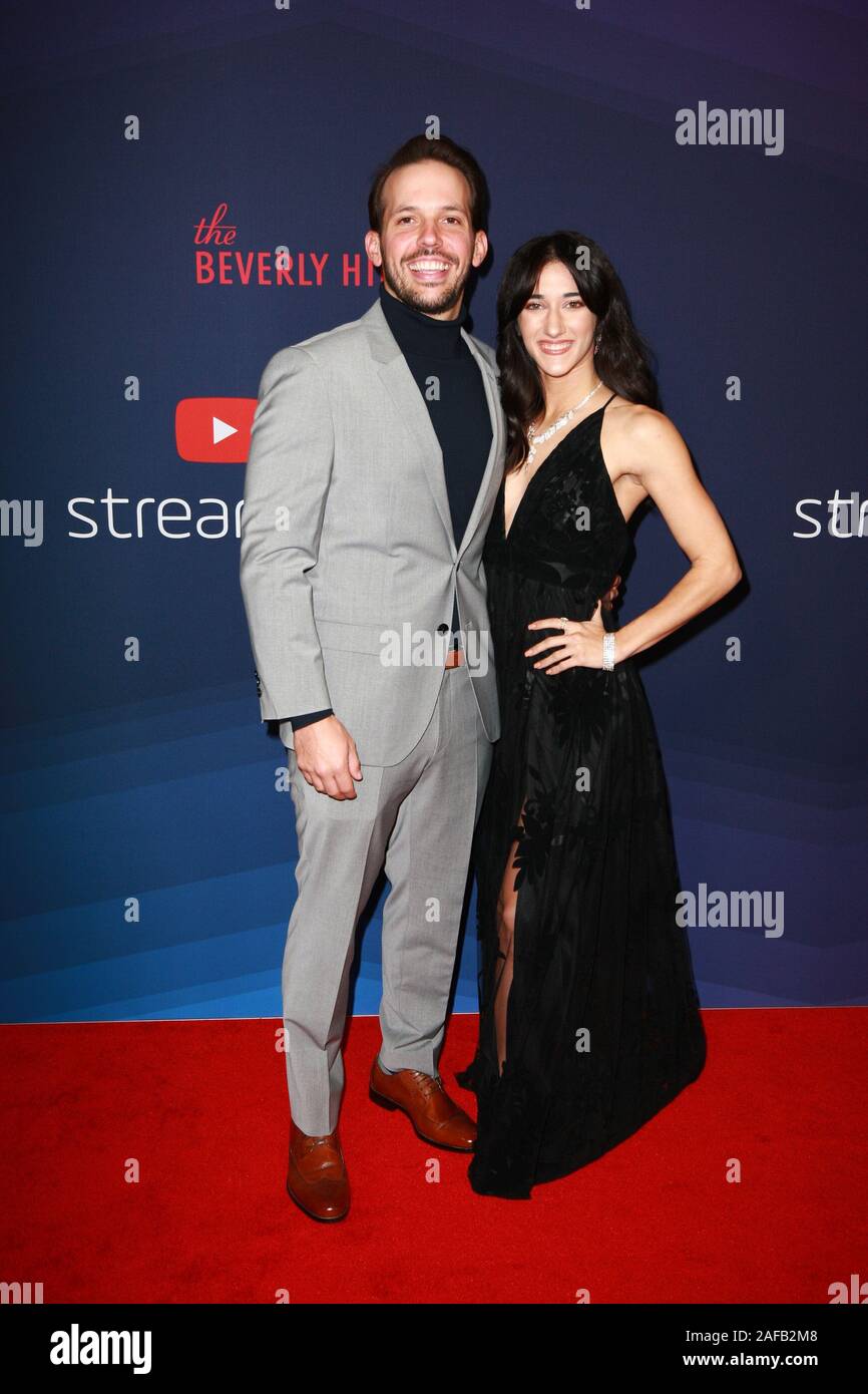 Beverly Hills, Ca., USA. 13th Dec, 2019. Heath Hussar, Mariah Amato at ...