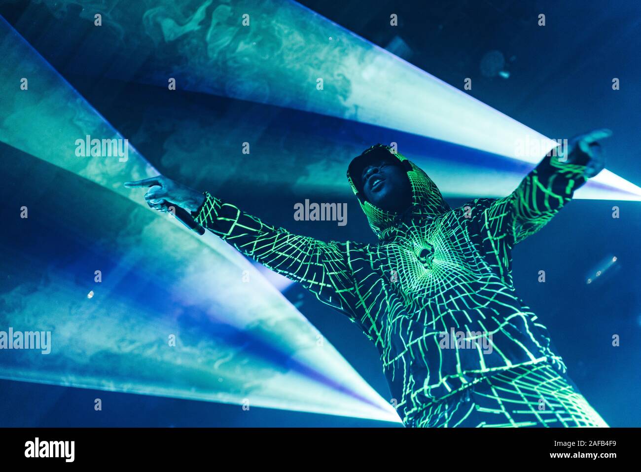 Copenhagen. Denmark. 15th, December 2018. The English rapper and ...
