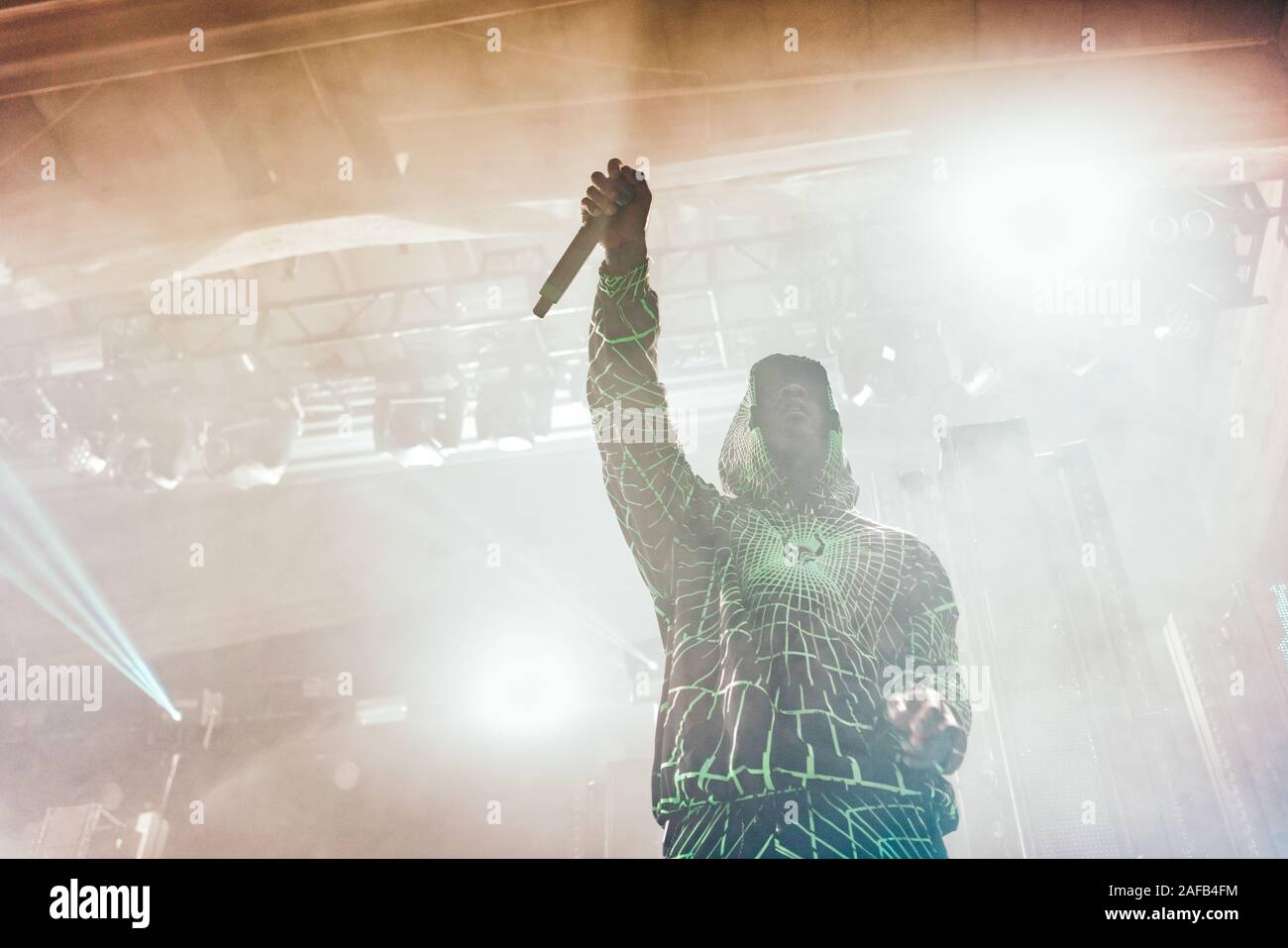 Copenhagen. Denmark. 15th, December 2018. The English rapper and ...