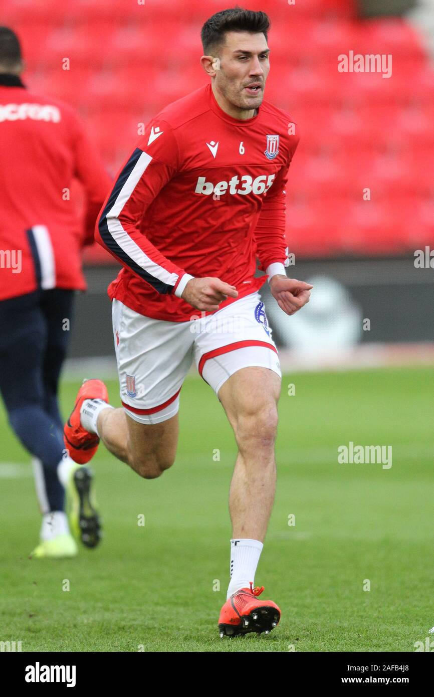 Stoke On Trent, UK. 14th Dec, 2019. Stoke City defender Danny Batth (6 ...