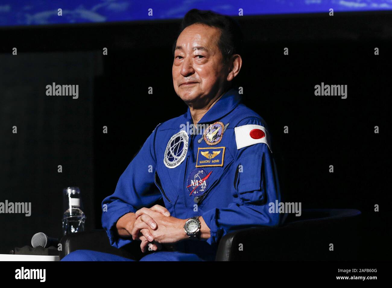 Tokyo, Japan. 14th Dec, 2019. Japanese former NASDA astronaut Mamoru ...
