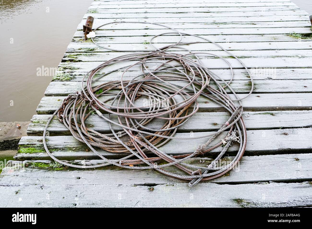 Pontoon material hi-res stock photography and images - Alamy