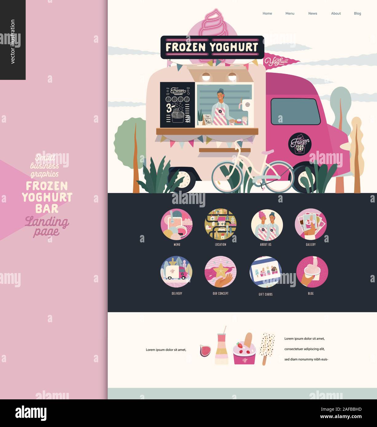 Dessert Bar Graphics