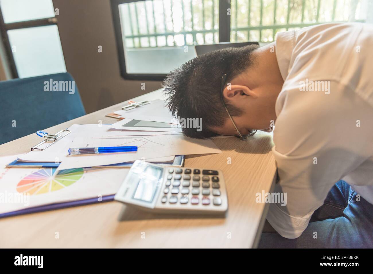 Exhaustion fall hi-res stock photography and images - Alamy