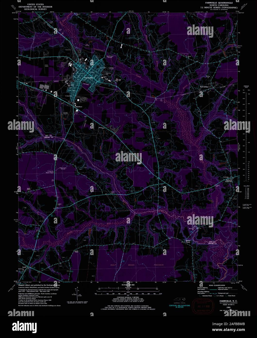 Farmville map hi-res stock photography and images - Alamy