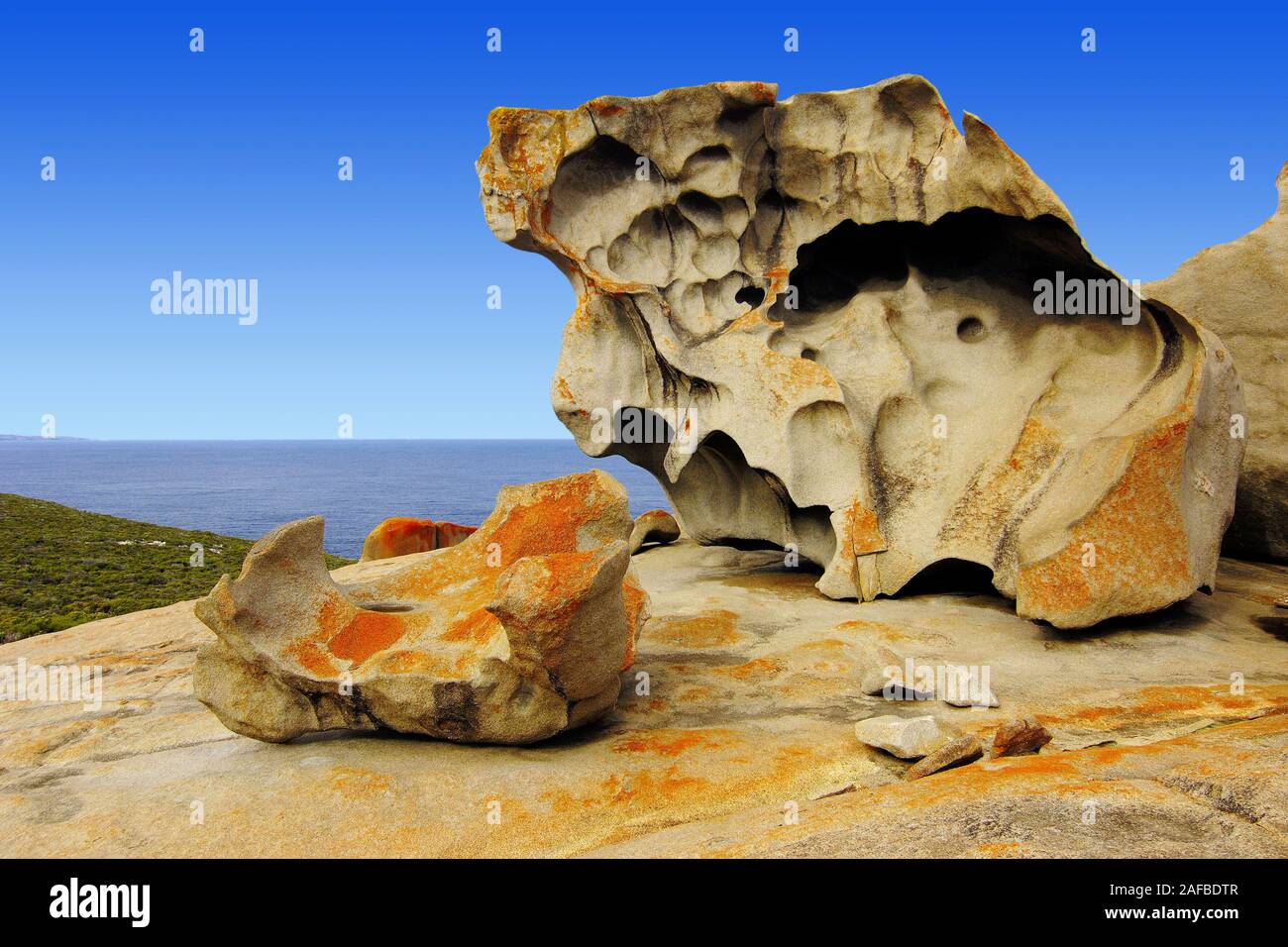 Remarkable Rocks - Kangaroo Island Stock Photo - Alamy