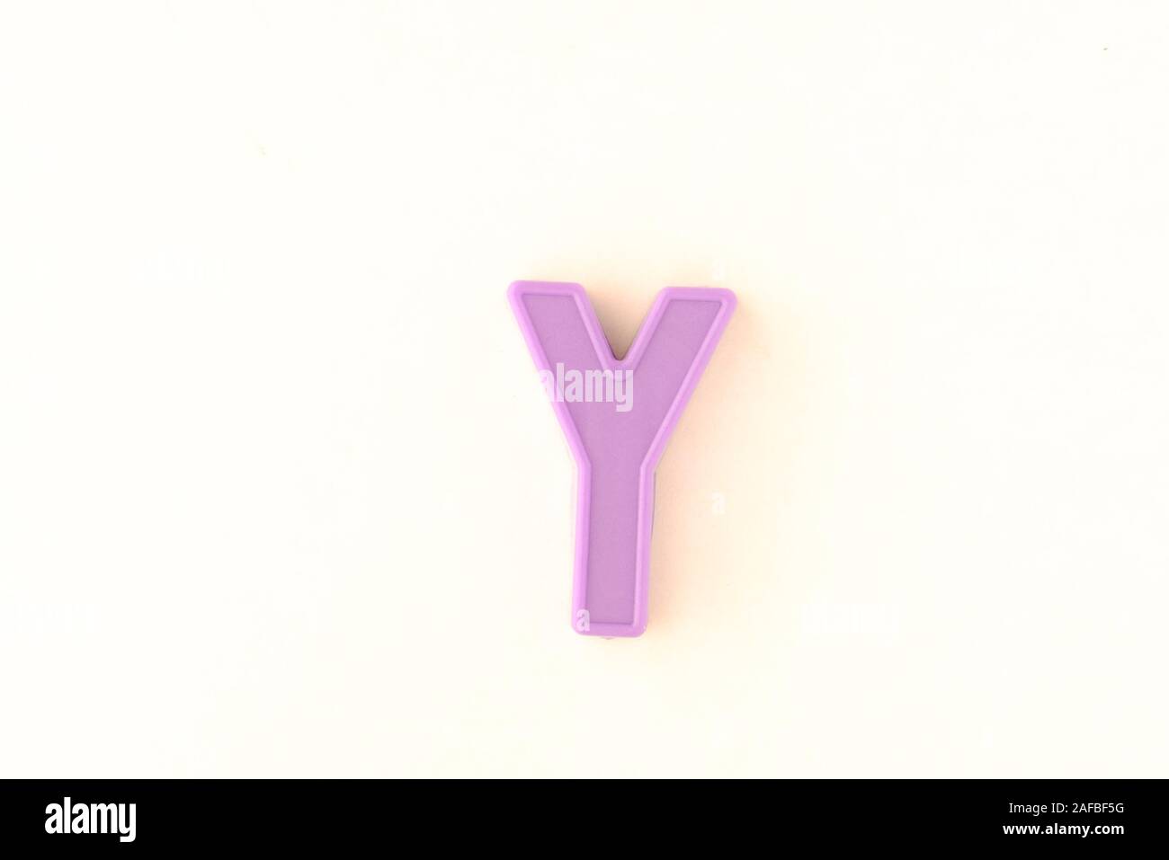 Isolated colorful letter over white background Stock Photo - Alamy