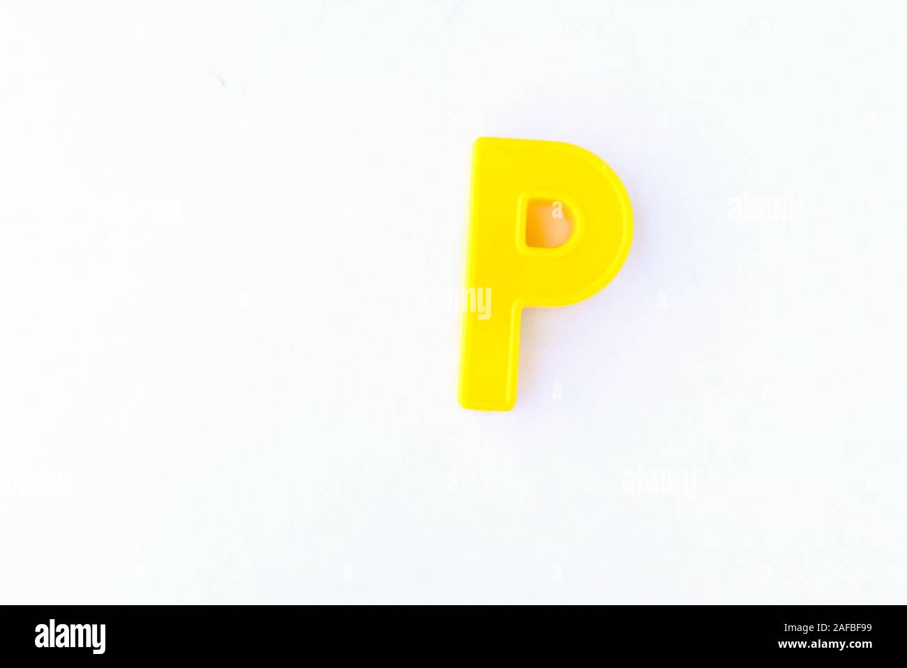 Isolated colorful letter over white background Stock Photo - Alamy