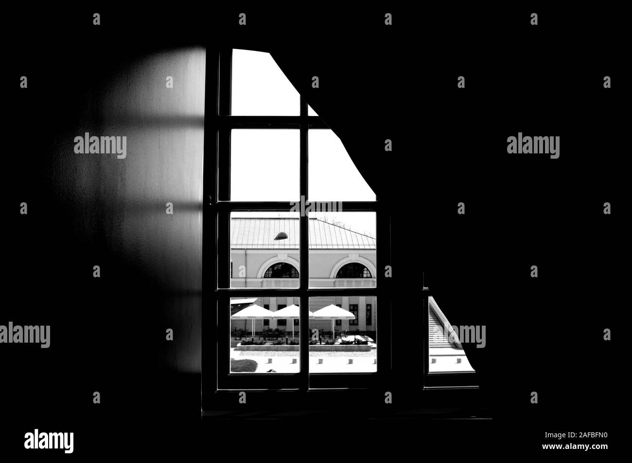 View trough window Stock Photo - Alamy