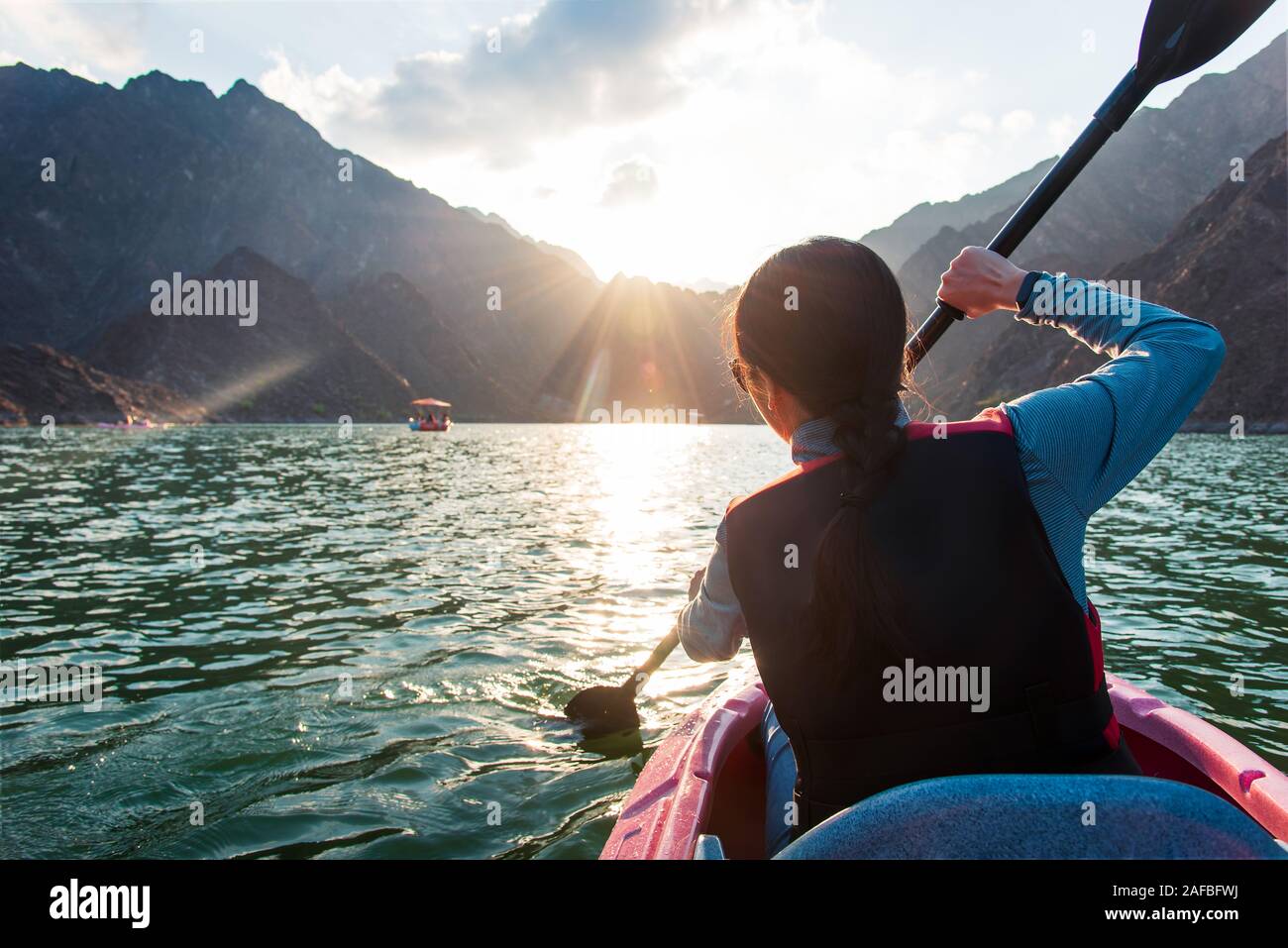 Hatta dam kayaking hi-res stock photography and images - Alamy