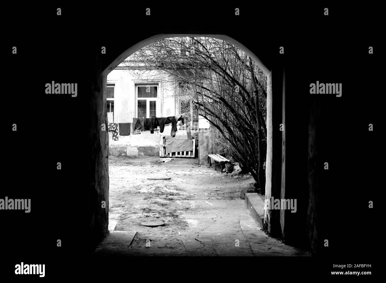 View trough window Stock Photo - Alamy