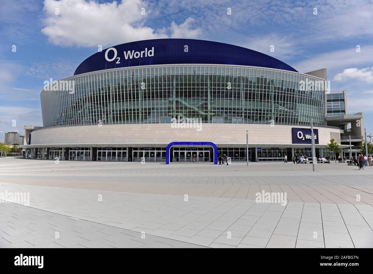 O2 World Arena in Berlin Stock Photo - Alamy