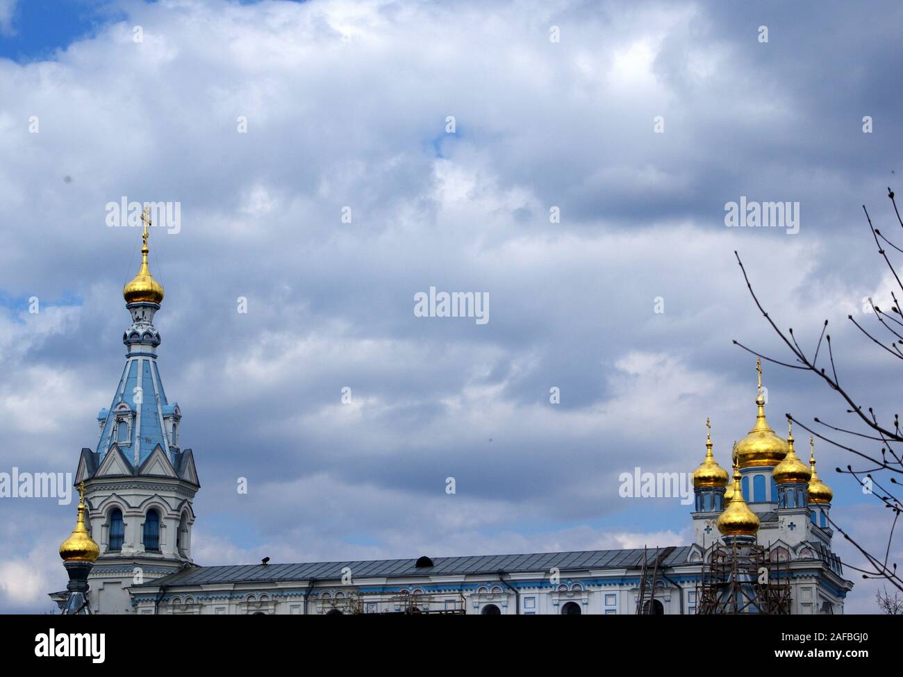 European Architecture, Russian Orthodox Church Stock Photo - Alamy
