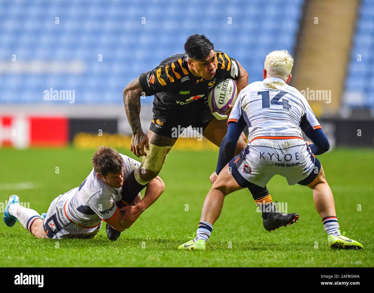 Malakai fekitoa of wasps rugby hi-res stock photography and images - Alamy