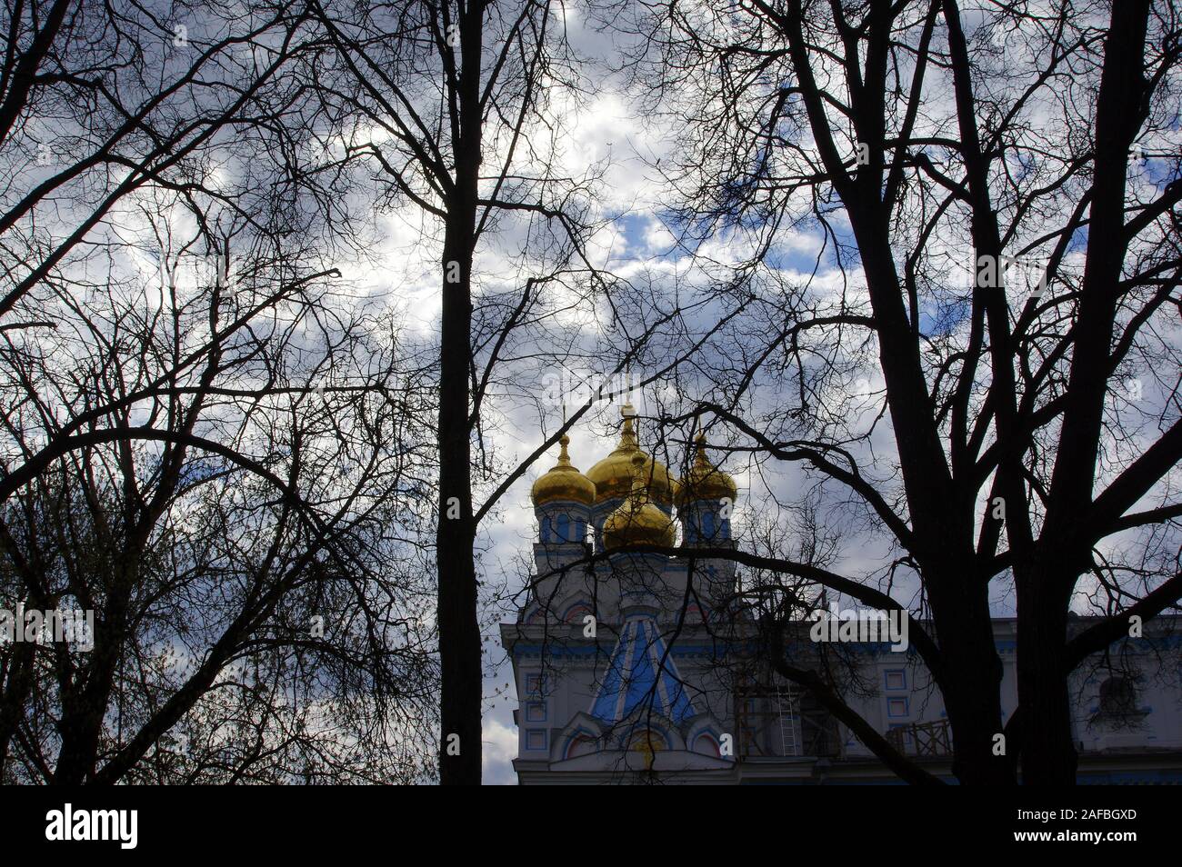 European Architecture, Russian Orthodox Church Stock Photo - Alamy