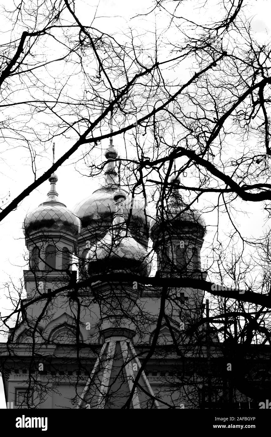 European Architecture, Russian Orthodox Church Stock Photo - Alamy