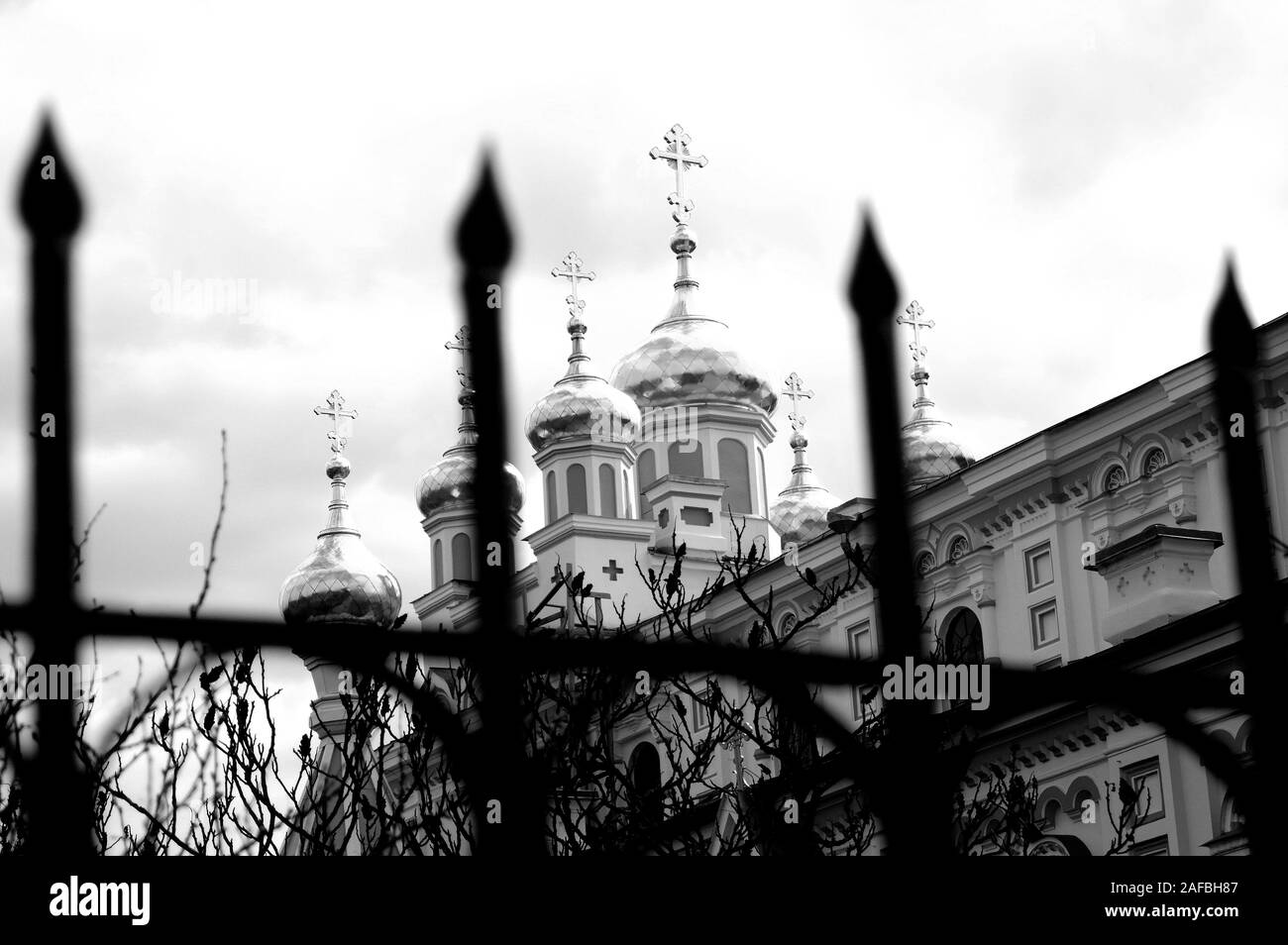 European Architecture, Russian Orthodox Church Stock Photo - Alamy