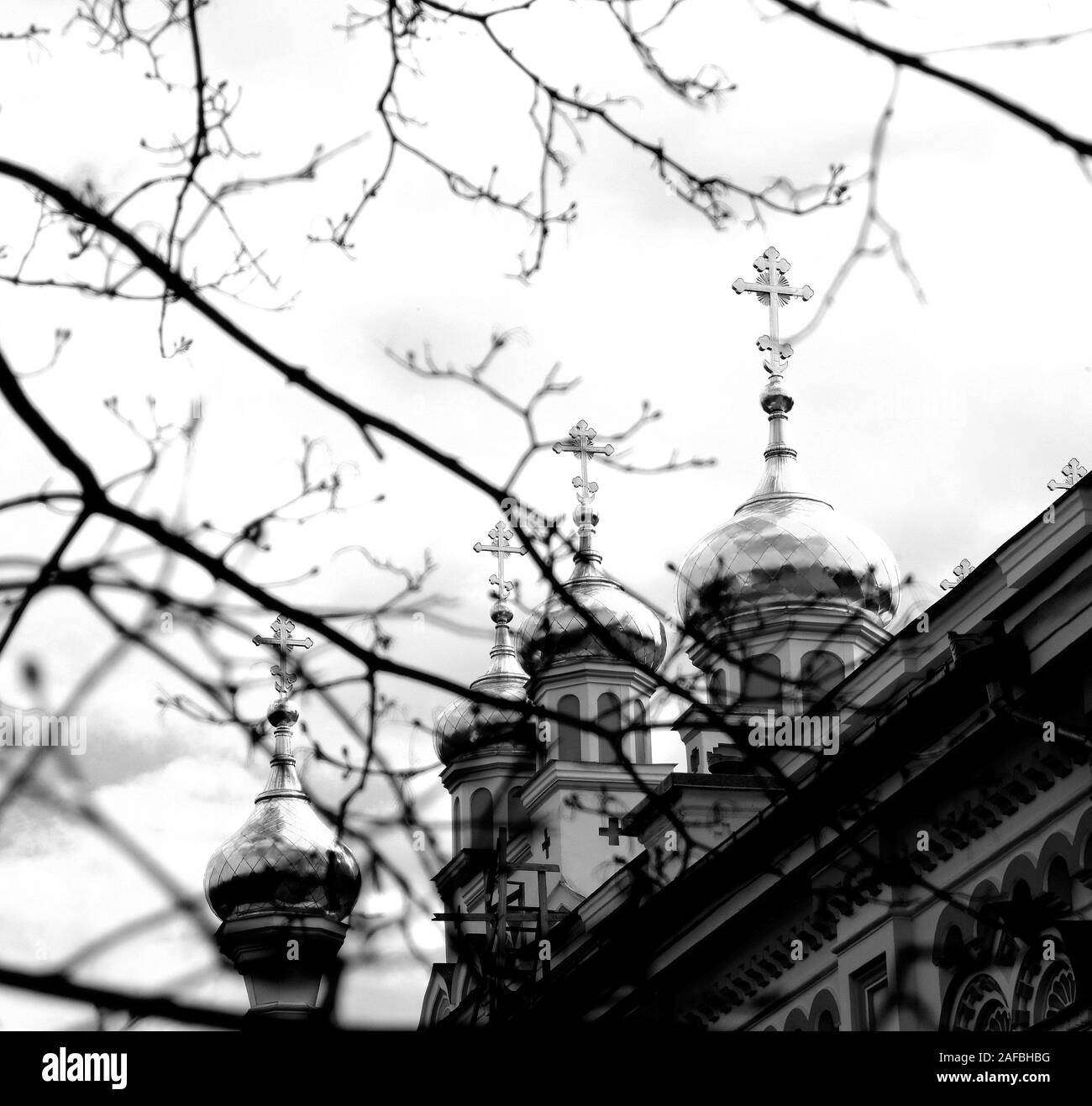 European Architecture, Russian Orthodox Church Stock Photo - Alamy