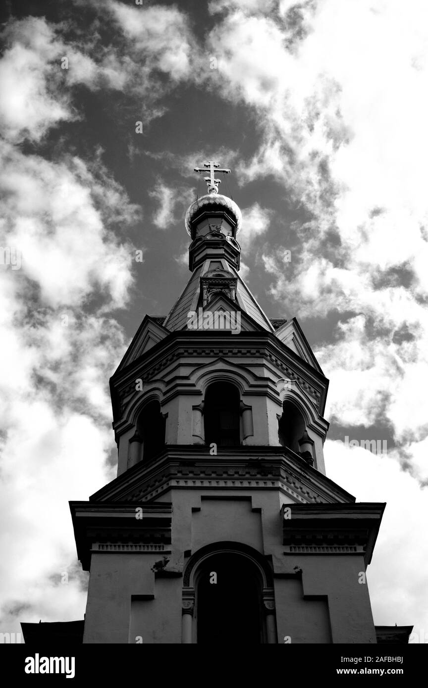 European Architecture, Russian Orthodox Church Stock Photo - Alamy