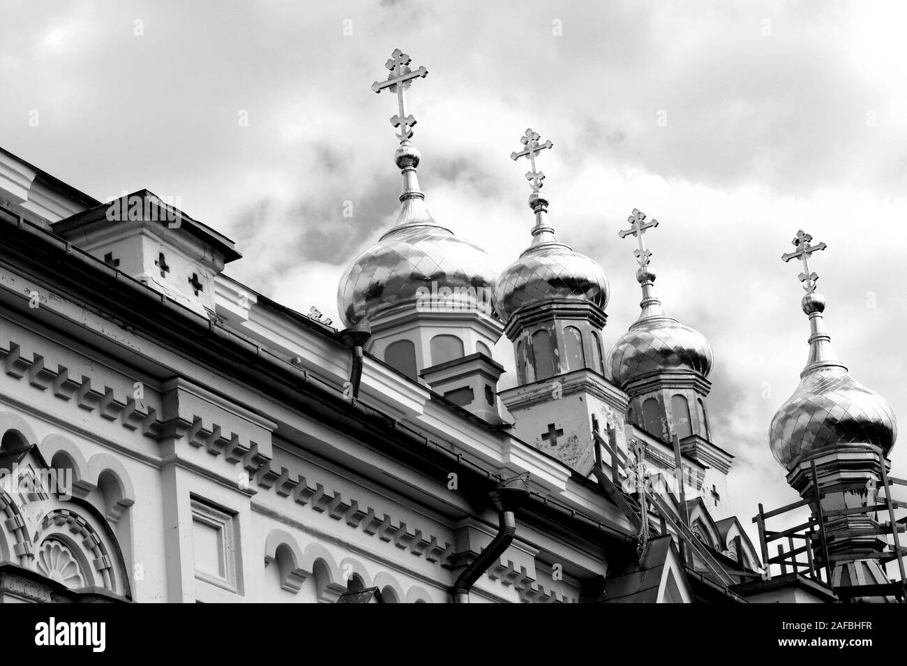 European Architecture, Russian Orthodox Church Stock Photo - Alamy