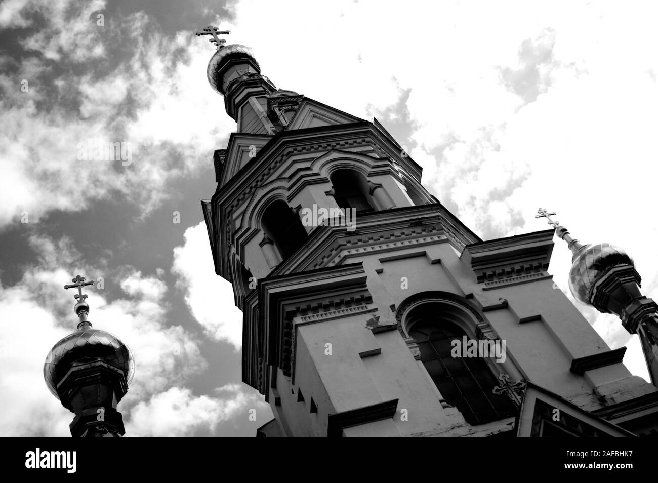 European Architecture, Russian Orthodox Church Stock Photo - Alamy