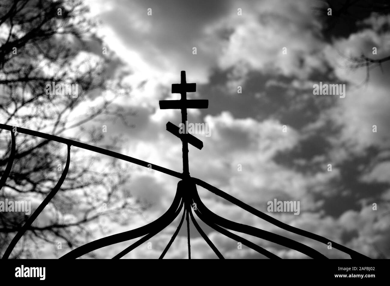 Orthodox symbolism Black and White Stock Photos & Images - Alamy