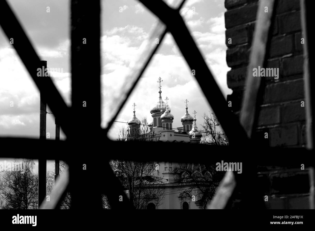 European Architecture, Russian Orthodox Church Stock Photo - Alamy