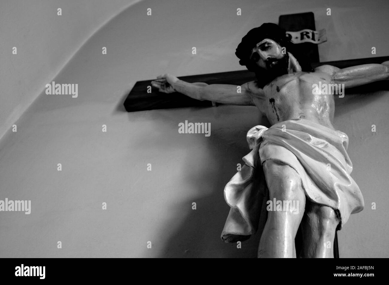 Jesus Christ crucified Stock Photo - Alamy