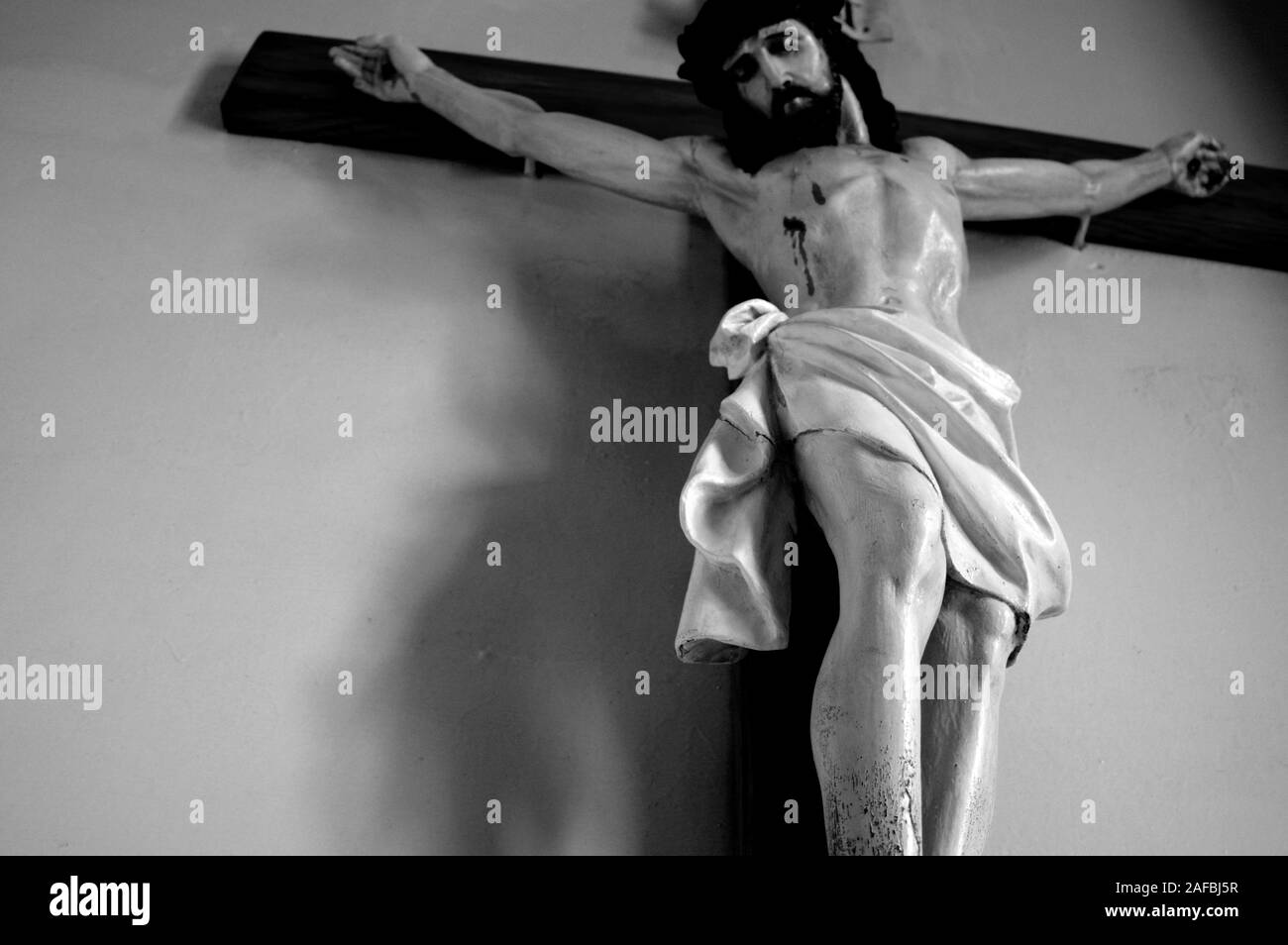 Jesus Christ crucified Stock Photo - Alamy