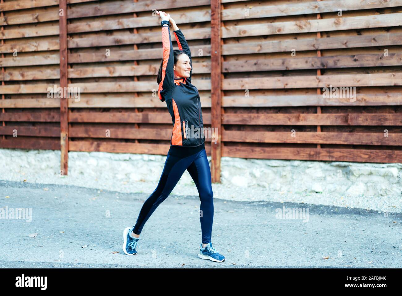 Warm up before running hi-res stock photography and images - Alamy