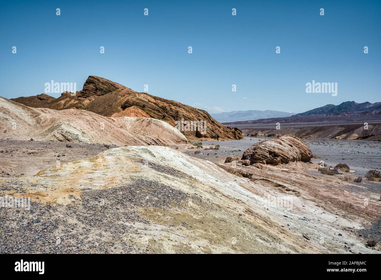 Rock formations in Death Valley, USA Stock Photo - Alamy