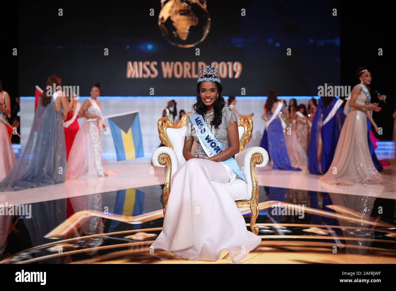 Miss Jamaica 2019, Toni-Ann, is announced Miss World 2019, during the ...