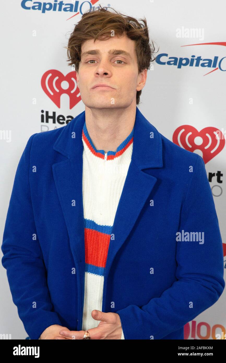 Spencer Sutherland arrives at iHeartRadio's Z100 Jingle Ball 2019 at ...