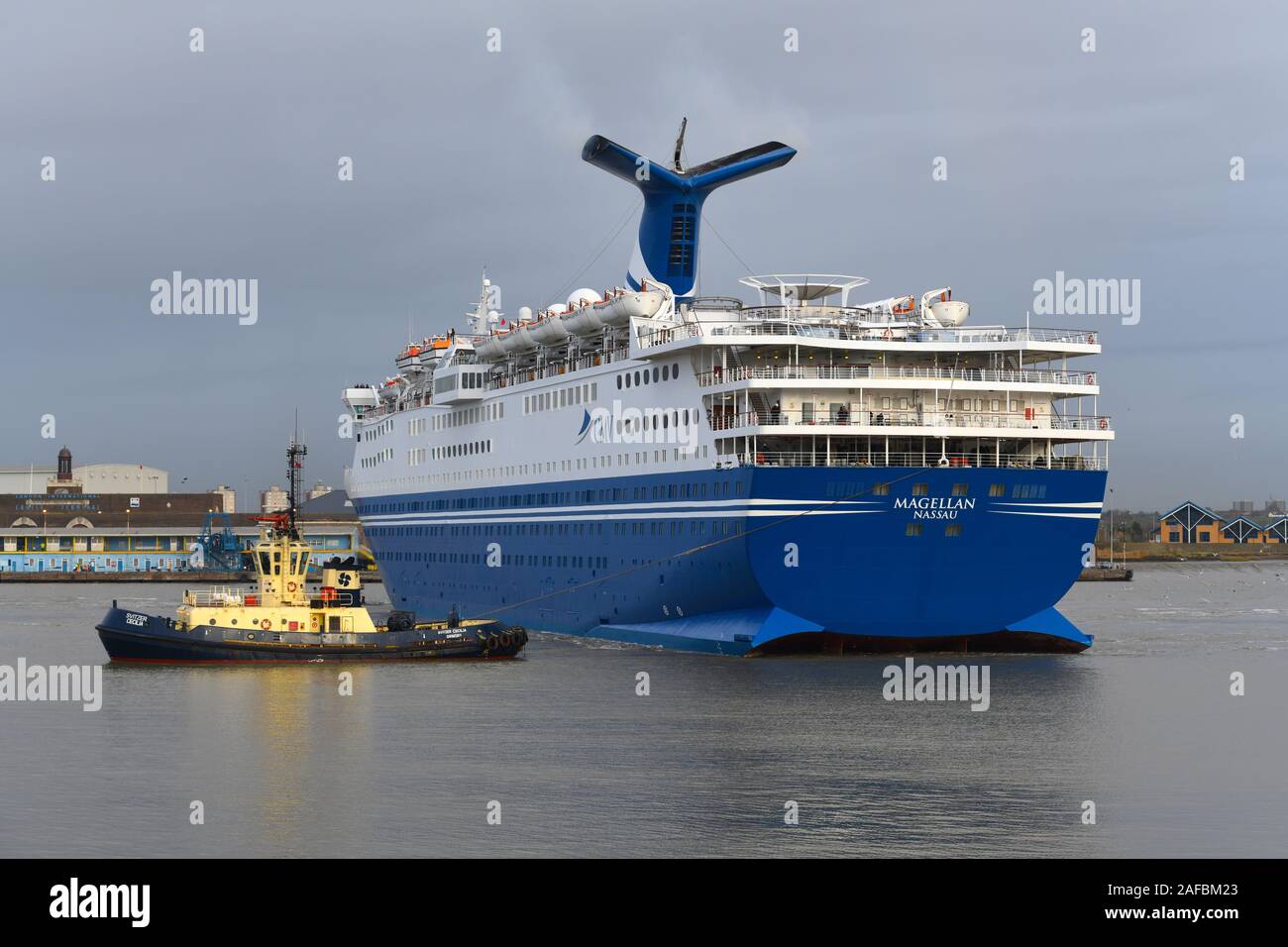 Date 14 December 2019. Location London International Cruise Terminal ...
