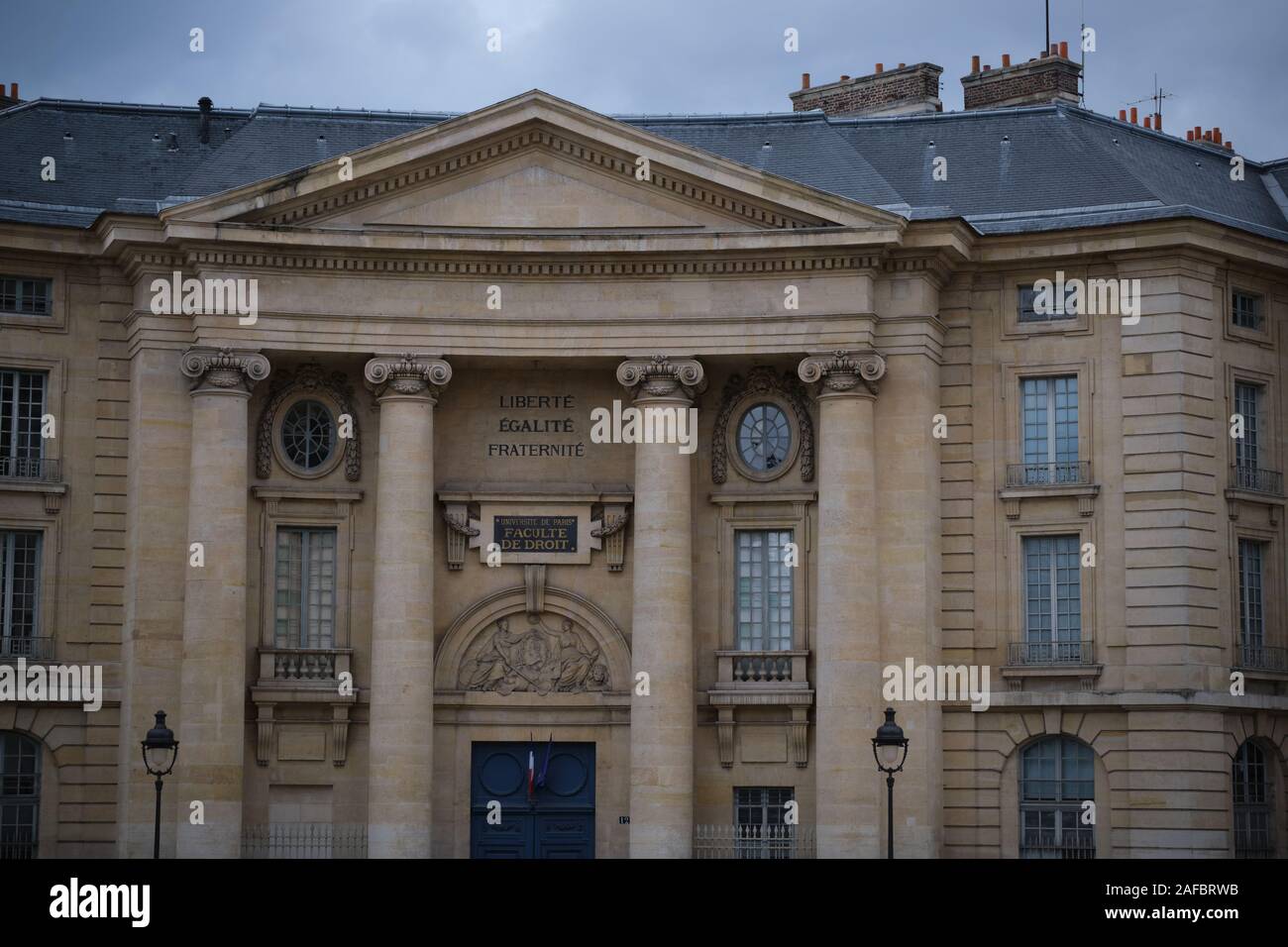Paris Law Faculty Stock Photo - Alamy