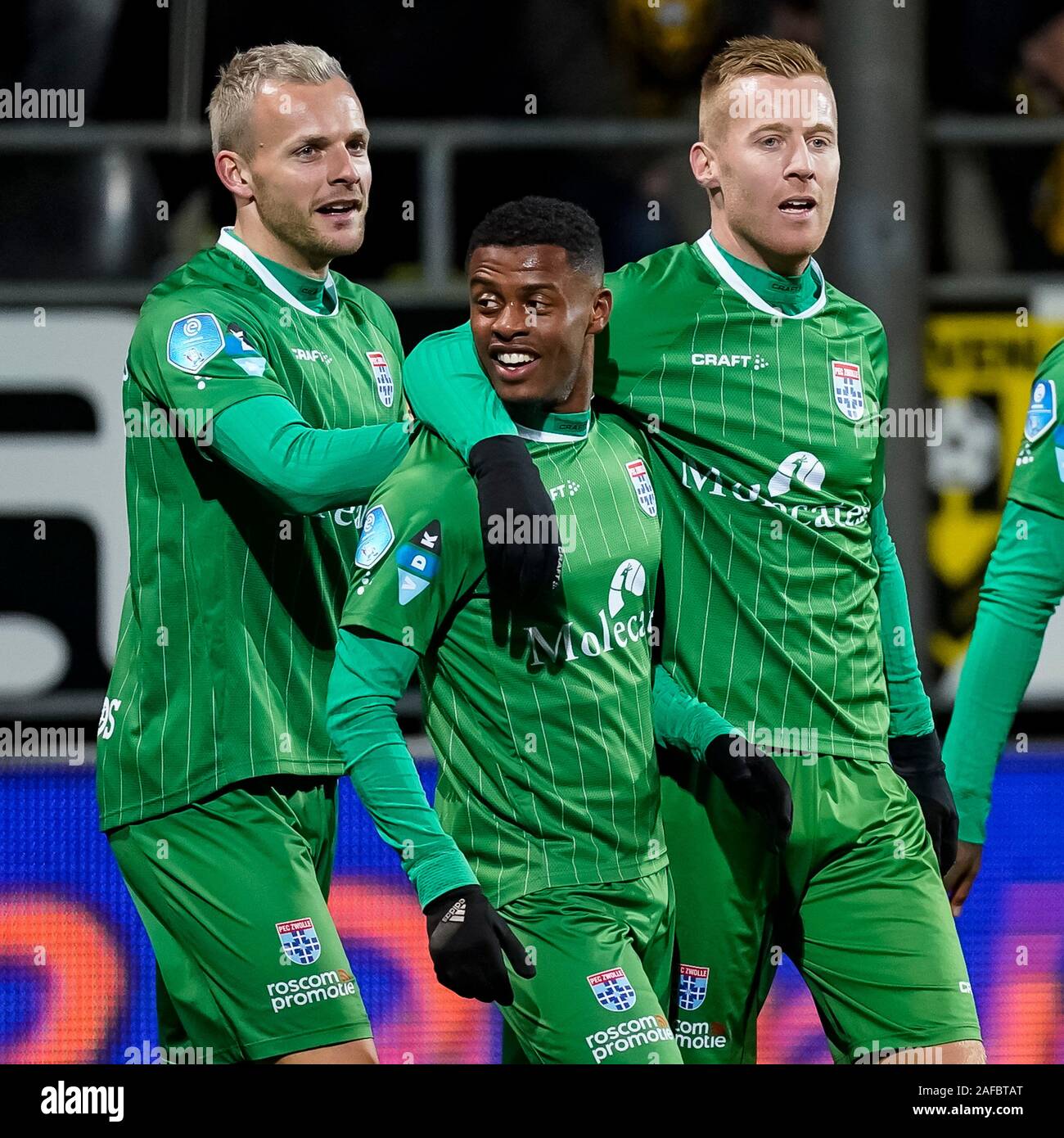 Venlo, Netherlands. 14th Dec, 2019. VENLO, VVV Venlo - PEC Zwolle, 14 ...