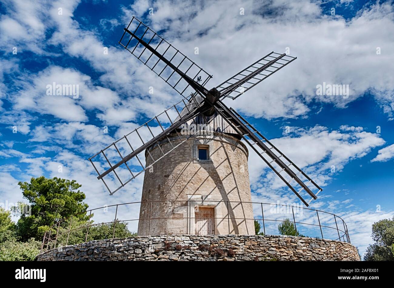 Stone building windmill hi-res stock photography and images - Alamy