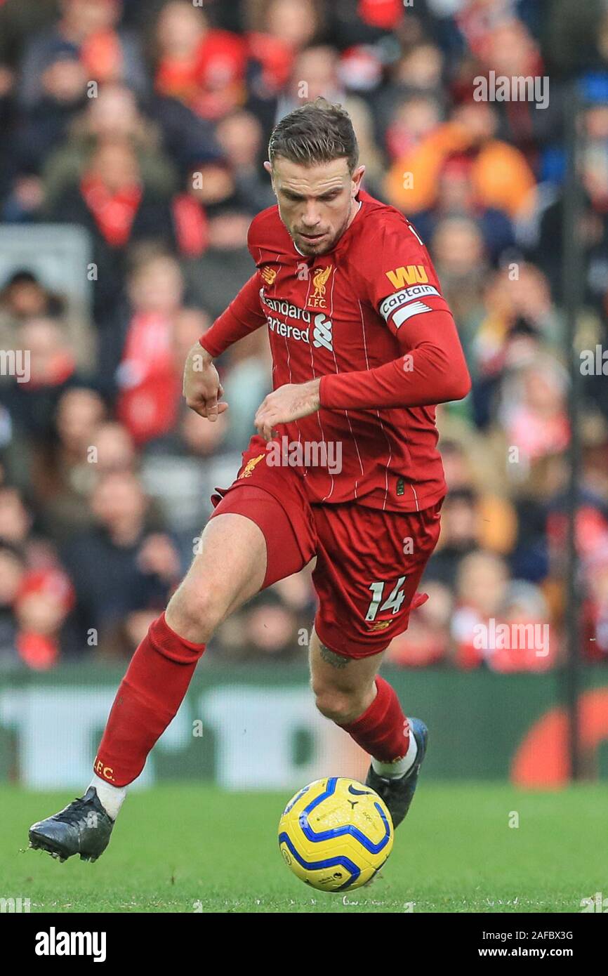 14th December 2019, Anfield, Liverpool, England; Premier League ...