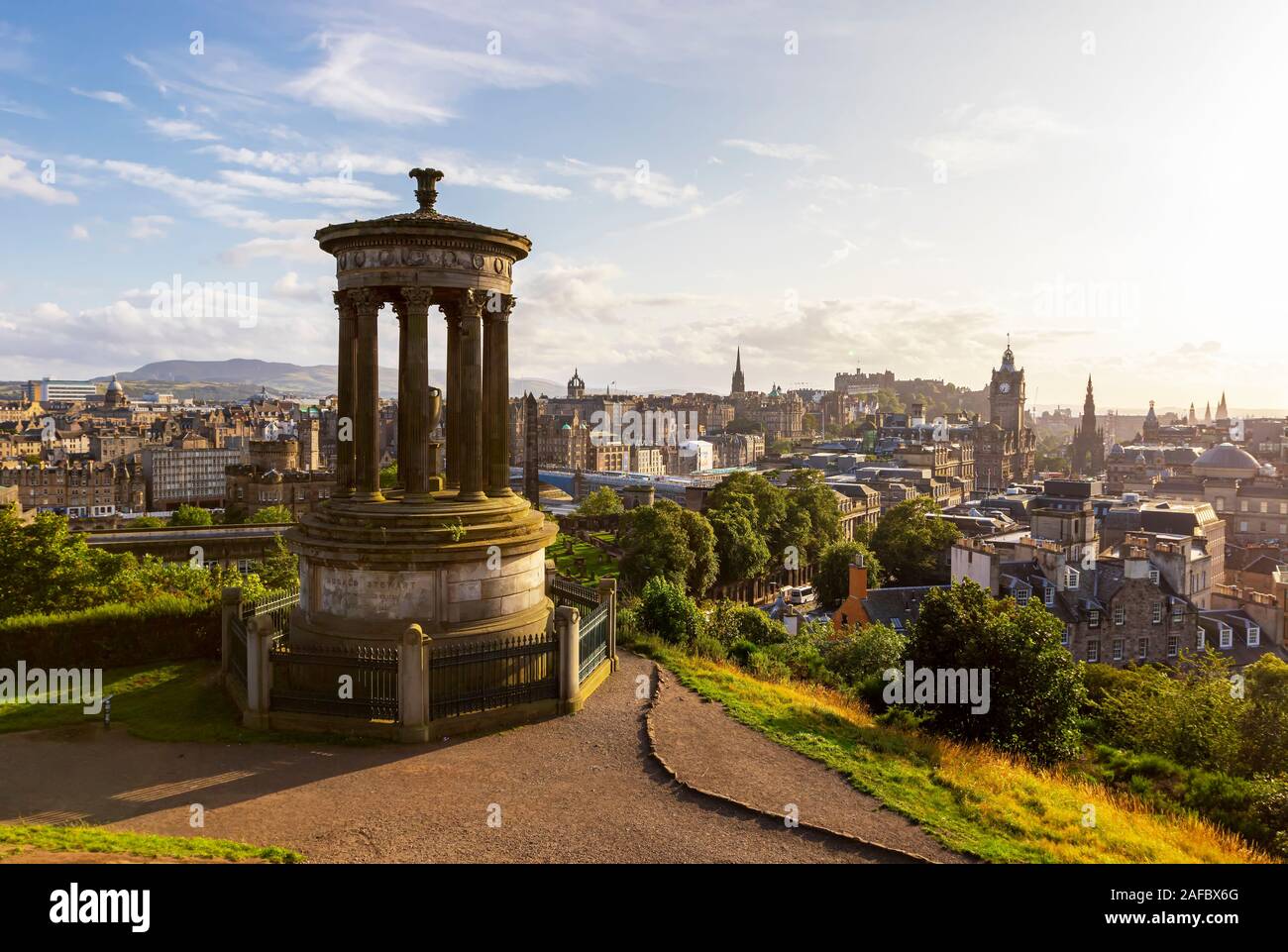 Areal view of edinburgh hi-res stock photography and images - Alamy
