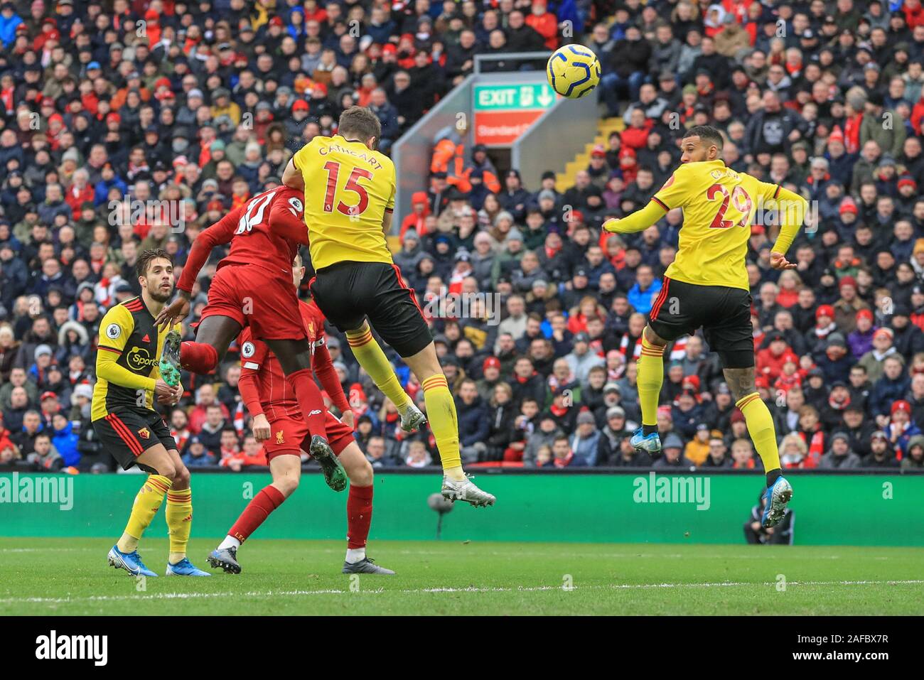 14th December 2019, Anfield, Liverpool, England; Premier League ...