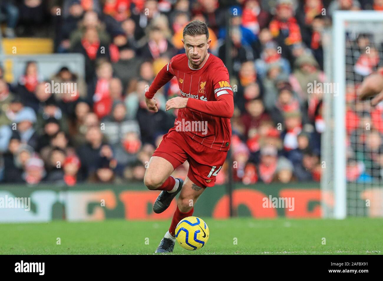 14th December 2019, Anfield, Liverpool, England; Premier League ...