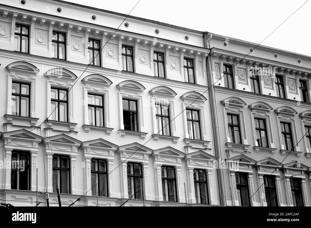 Beautiful architecture in the Latvia, Baltic states Stock Photo - Alamy