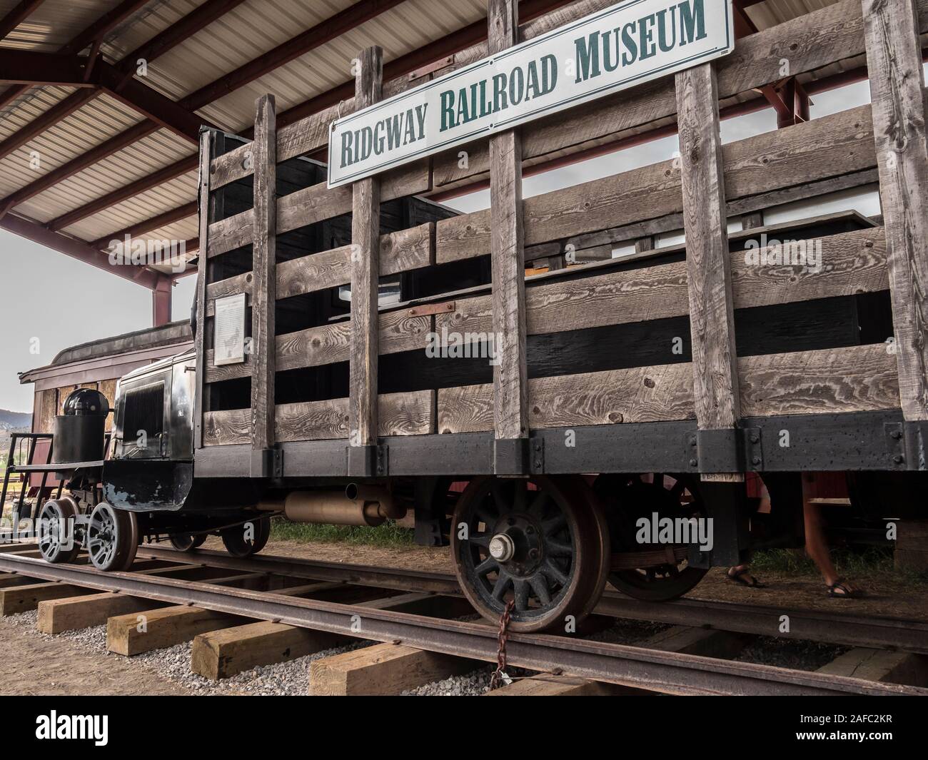 Reconstructed version of Galloping Goose Motor Number 1, Ridgway ...