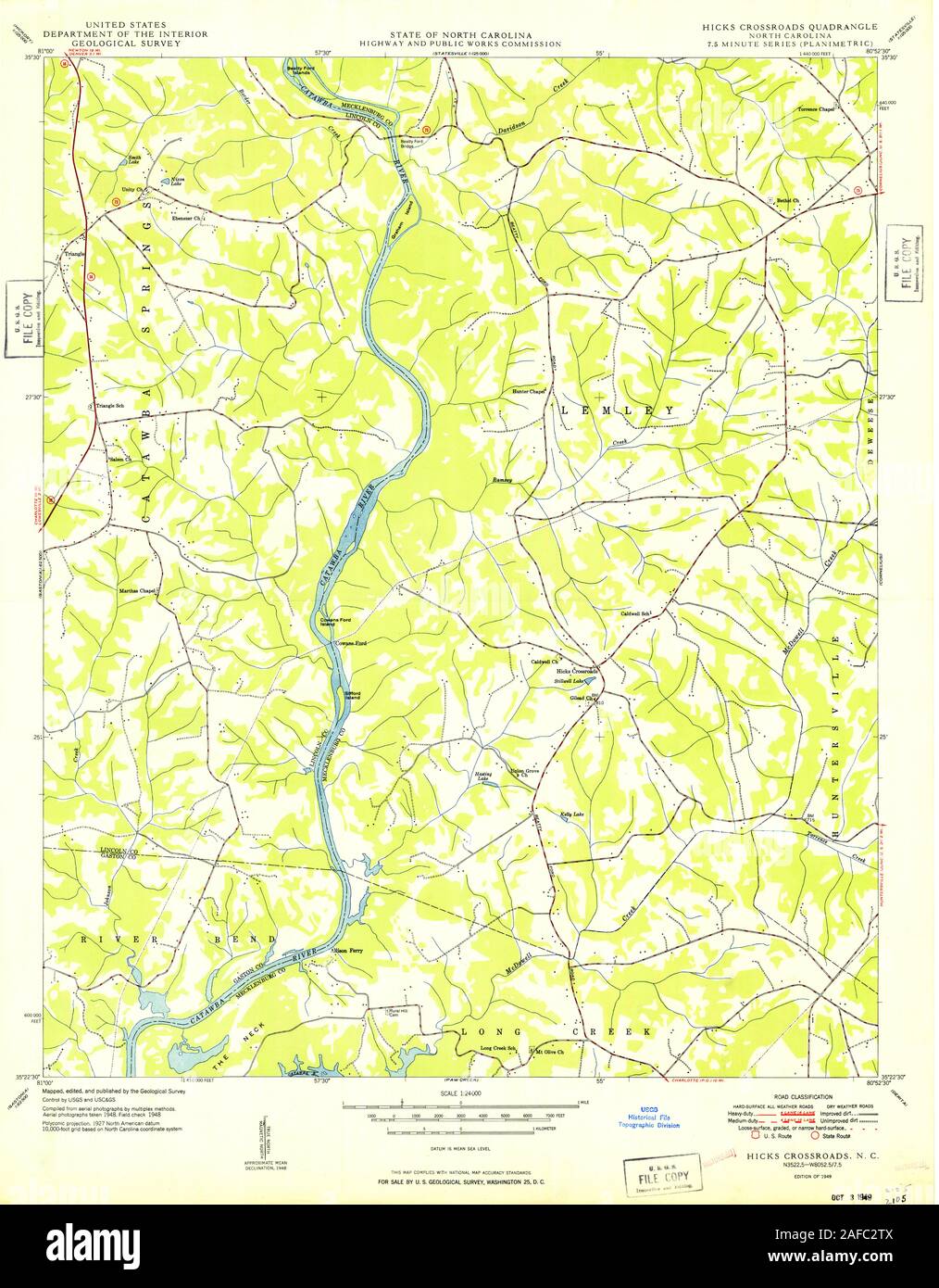 Hicks crossroads hi-res stock photography and images - Alamy