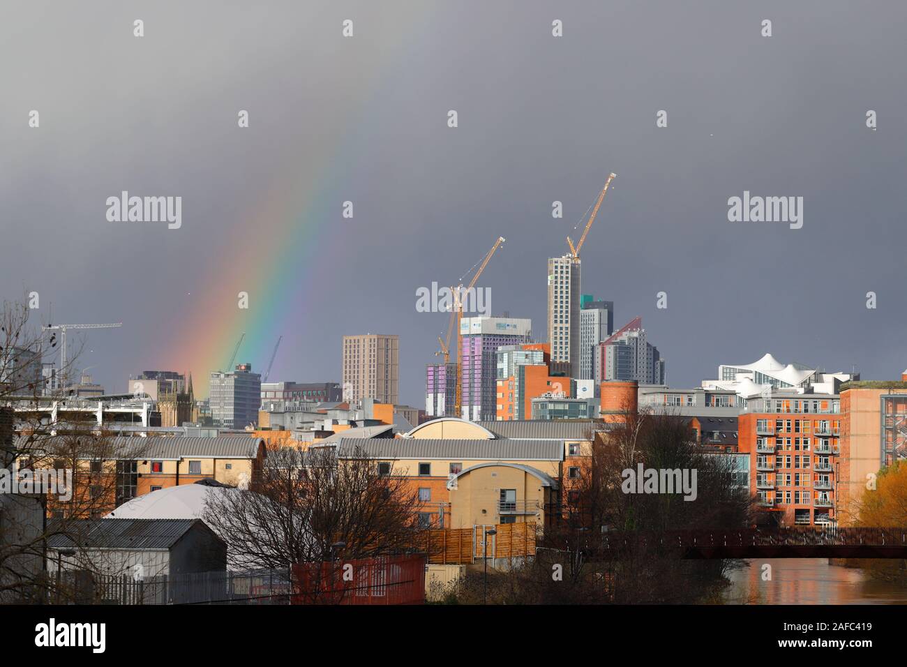 Leeds city rainbow hi-res stock photography and images - Alamy