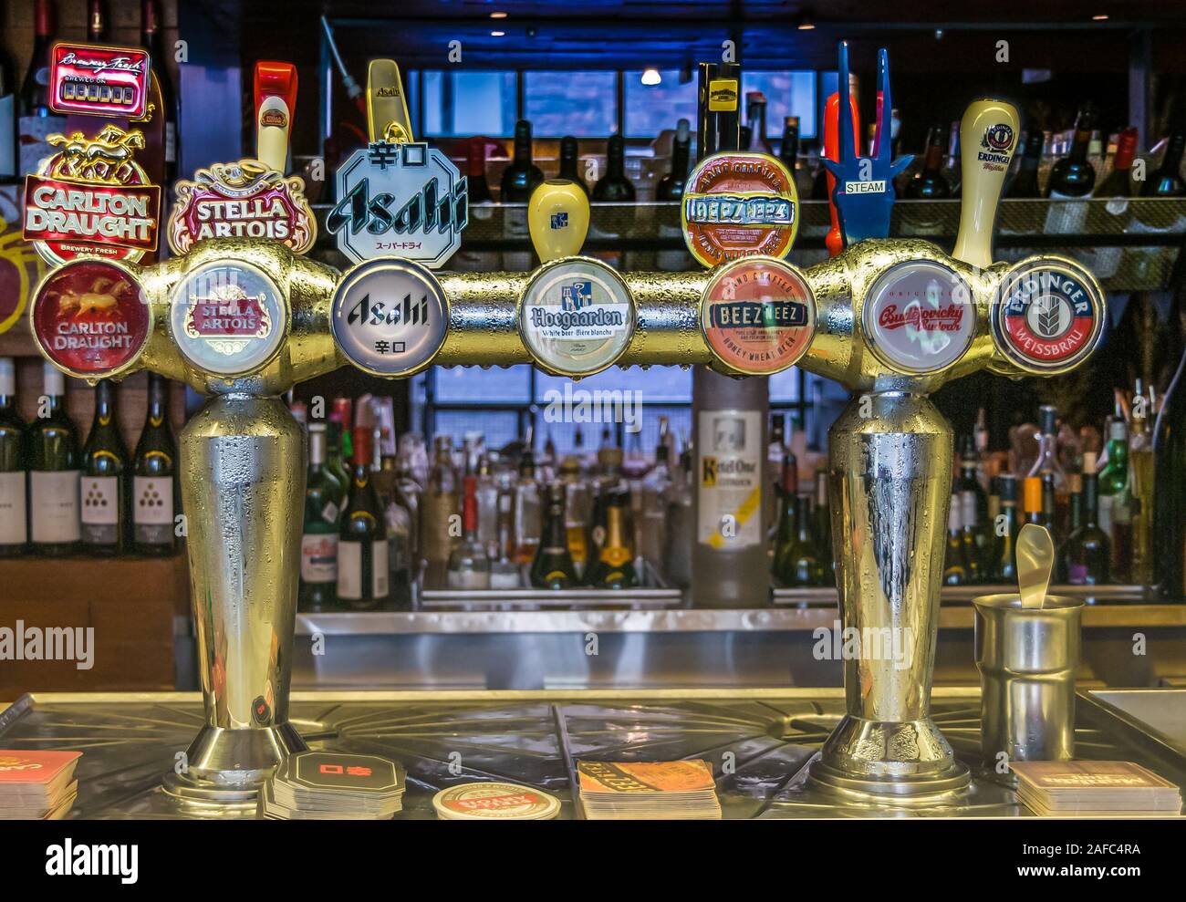 Melbourne, Australia - December 17, 2009: Cookie Thai eatery and beer ...