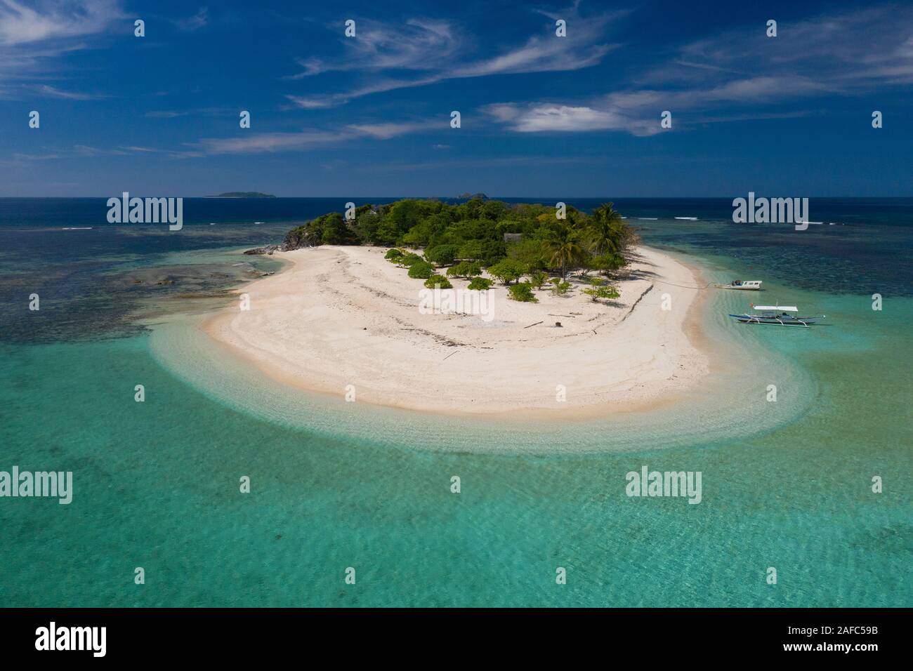 Aerial view of North Cay Island,Coron,Philippines Stock Photo - Alamy
