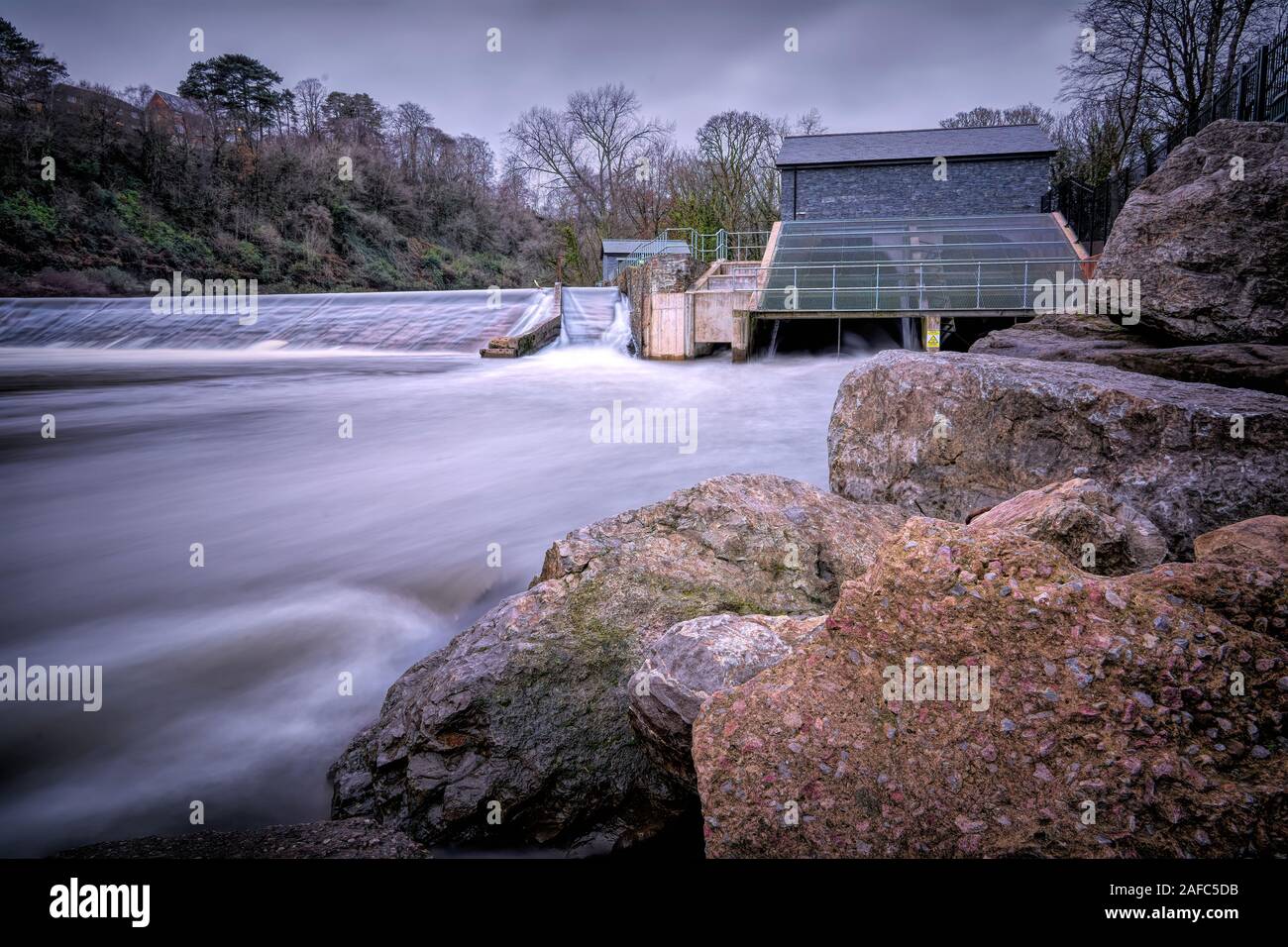 Radyr hydroelectric plant on hi-res stock photography and images - Alamy